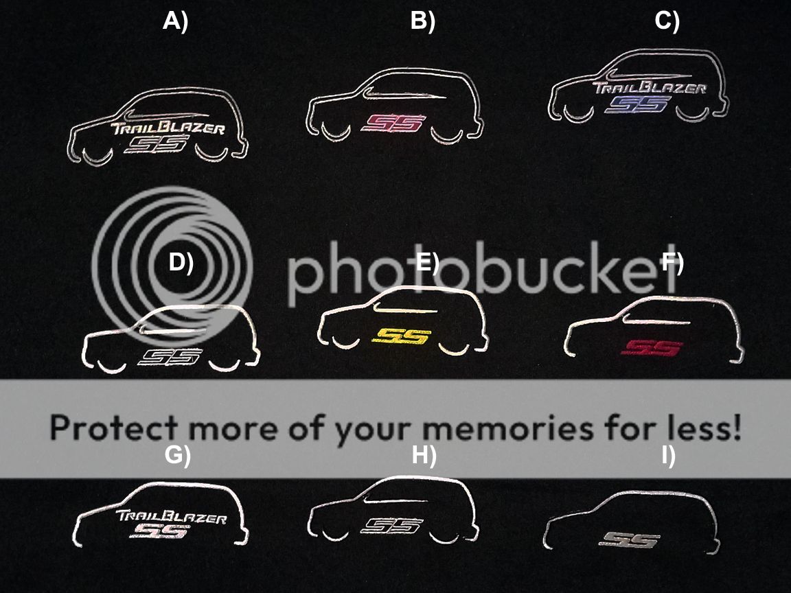 what TBSS graphic looks best? | Page 2 | Chevy Trailblazer SS Forum