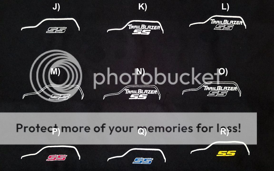 what TBSS graphic looks best? | Page 2 | Chevy Trailblazer SS Forum