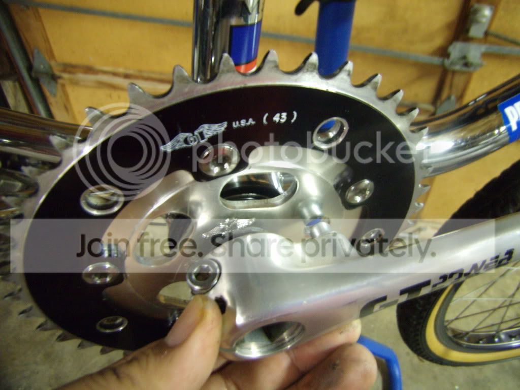 How to Install 3pc GT Power Series Cranks w/ Power Disc & Chain-ring ...