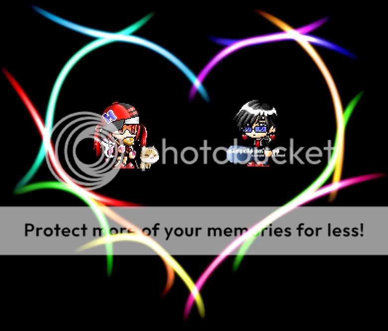 Maplestory Couple In A Heart Photo by baykitty23 | Photobucket