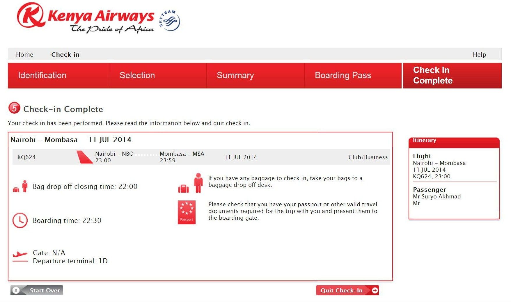 Magical Kenya (Airways) - Airliners.net